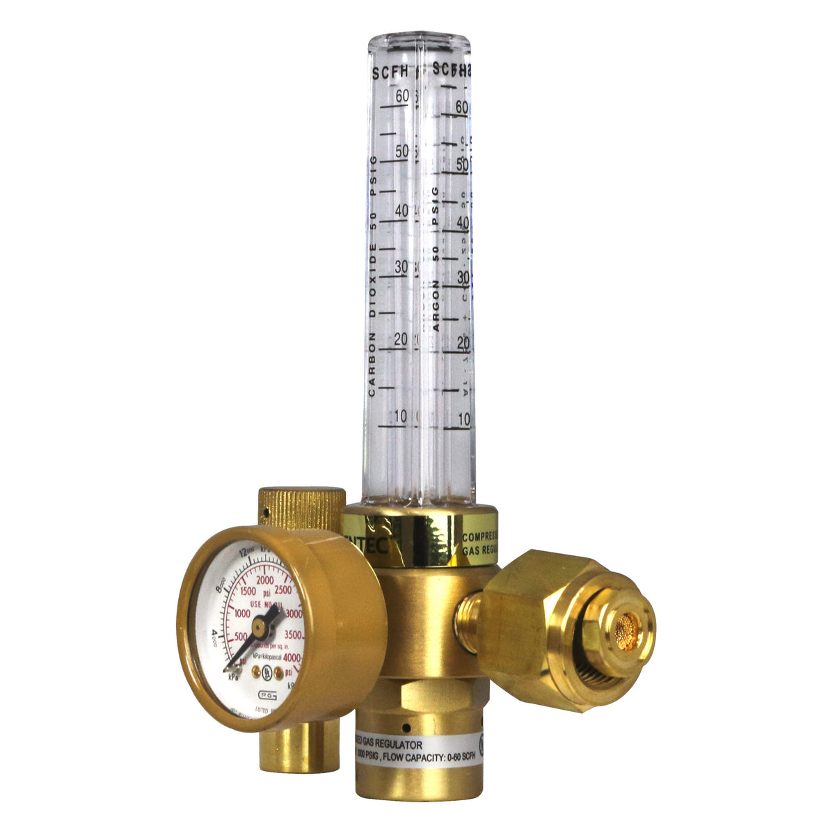 GENTEC 191CD-60 Medium Duty Flowmeter Regulator – GTC Direct Inc