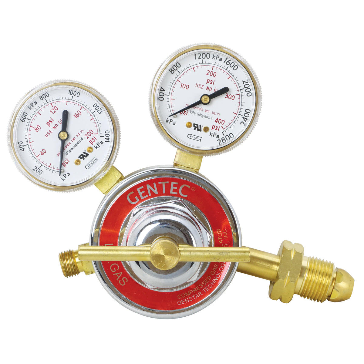 GENTEC 452F-125 Single Stage Regulator – GTC Direct Inc
