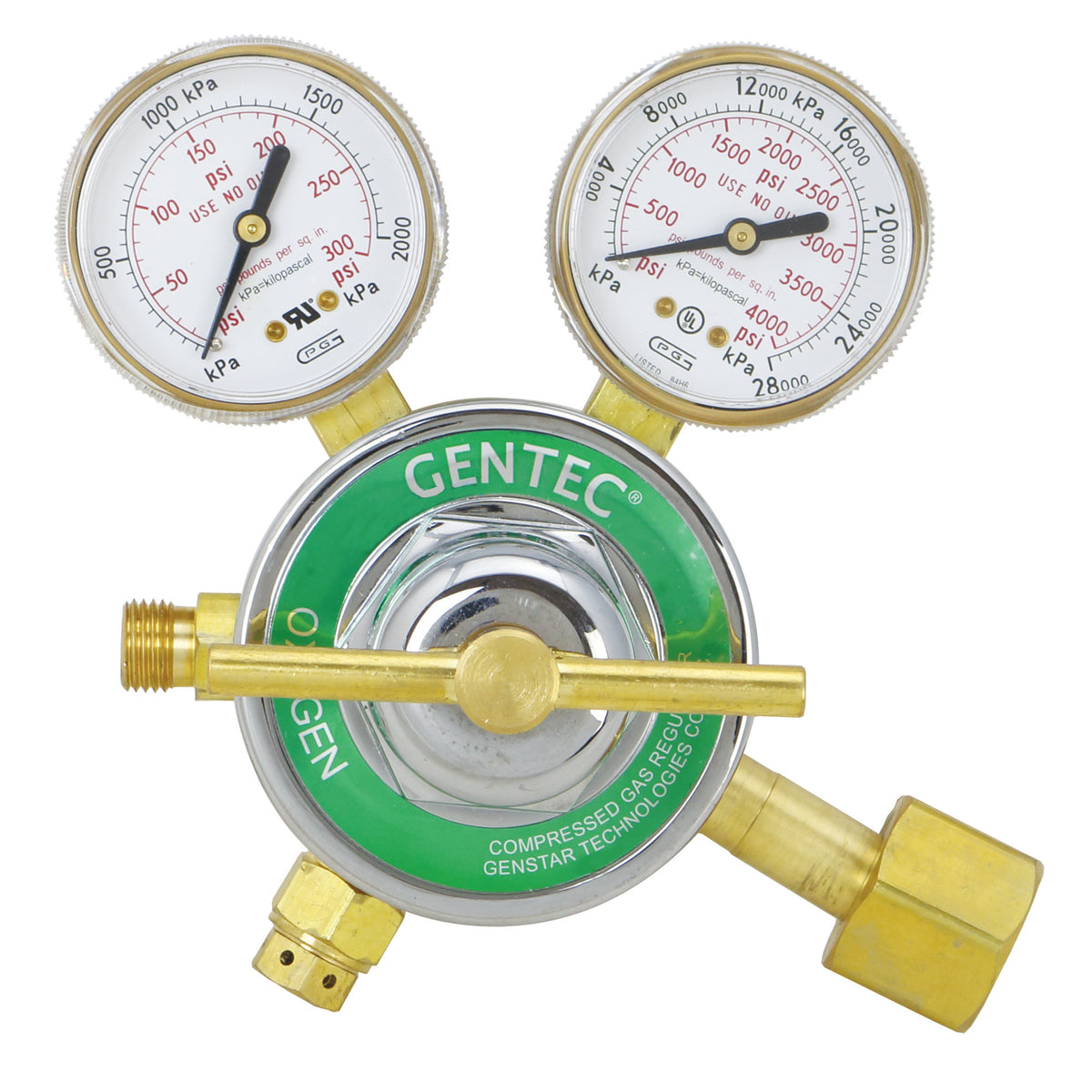 GENTEC 452X-175 Single Stage Regulator – GTC Direct Inc