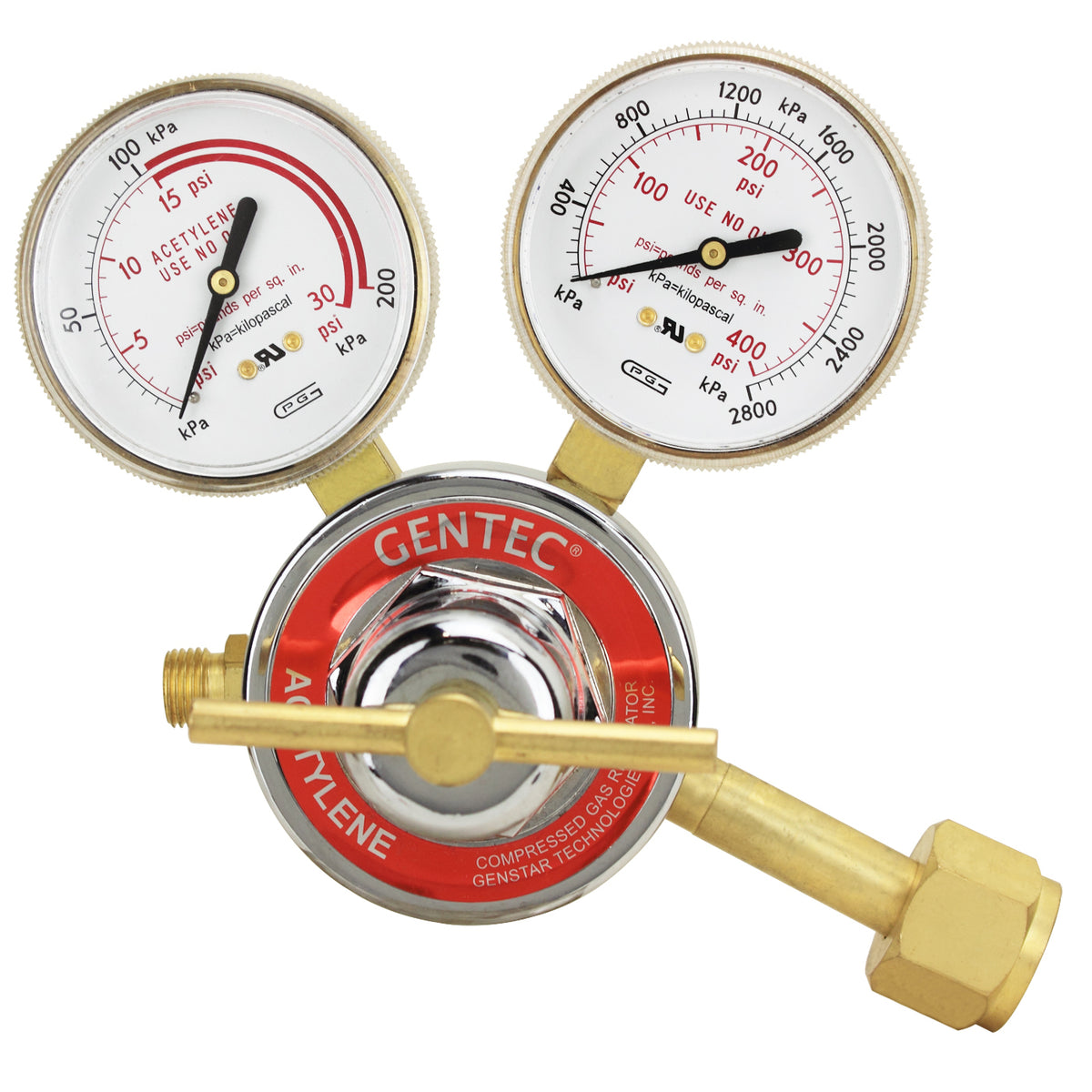 GENTEC 452Y-15-3 Single Stage Regulator – GTC Direct Inc