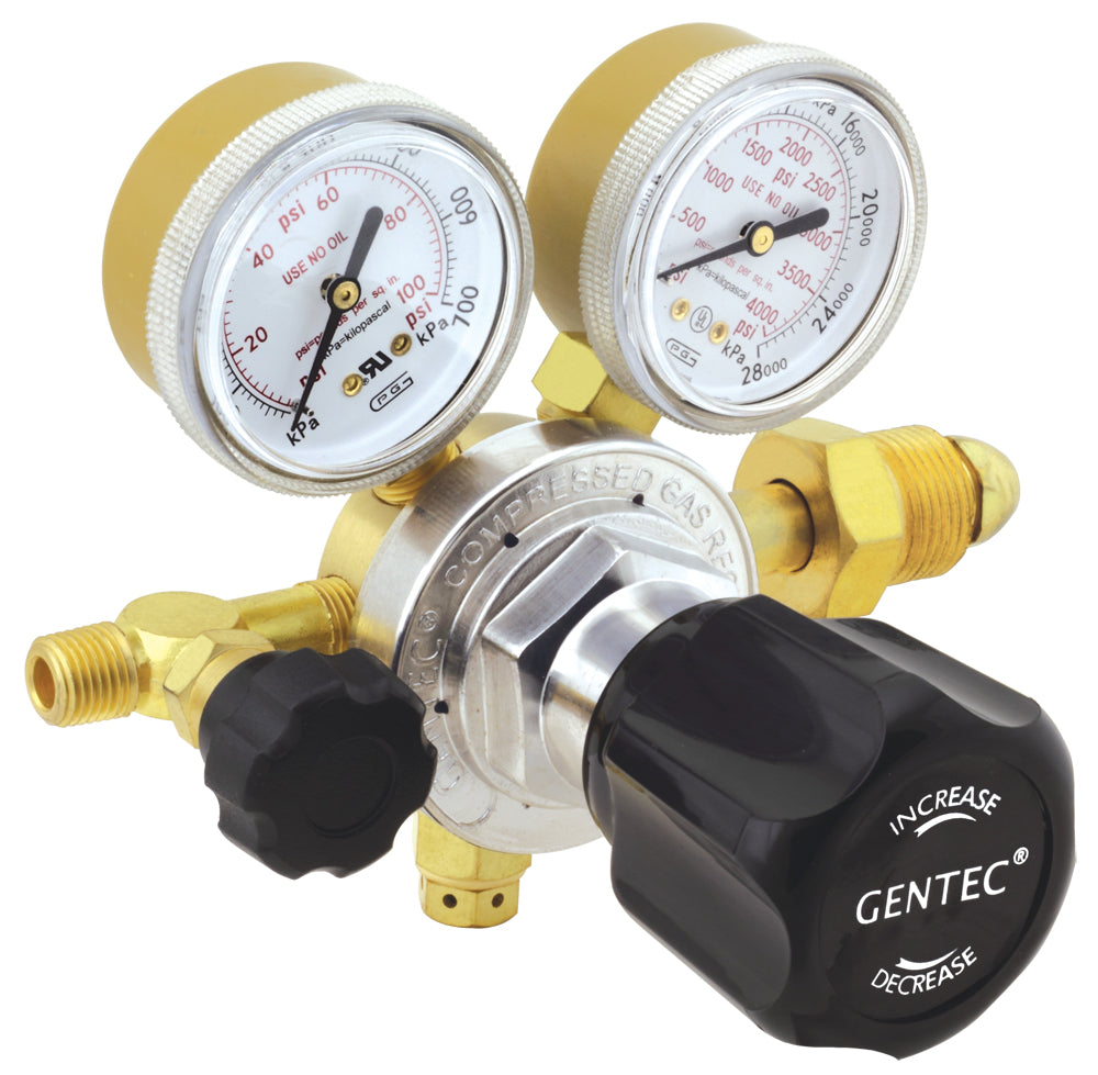 GENTEC G152-DIK-C540-01-NR Single-Stage Brass Regulator – GTC Direct Inc