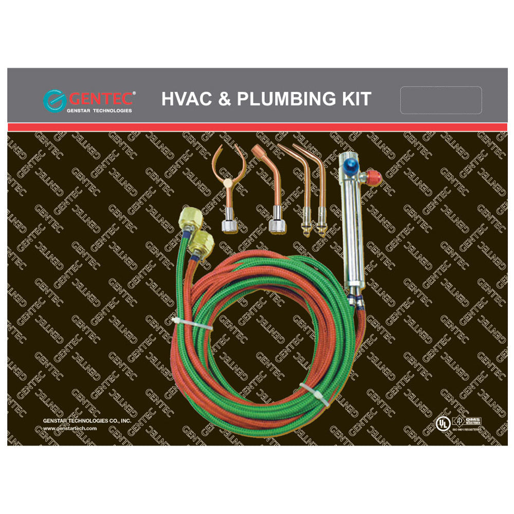 GENTEC KCMA26SP Compact Torch Oxy-Acetylene Kit for Soldering/Brazing ...